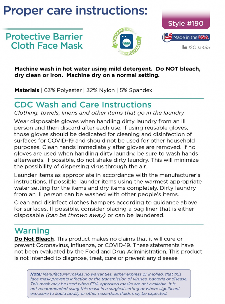 Washable and Reusable HOOTERS Face Mask – 241 Pantyhose 2 for 1 ...